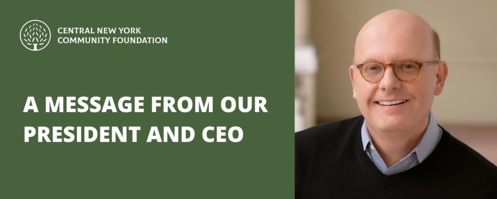 From our Outgoing President & CEO: Our New Strategic Plan and a Fond ...