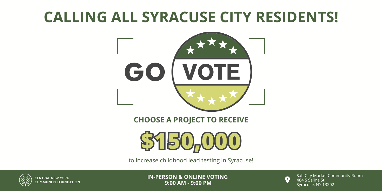 Participatory Budgeting - Central New York Community Foundation